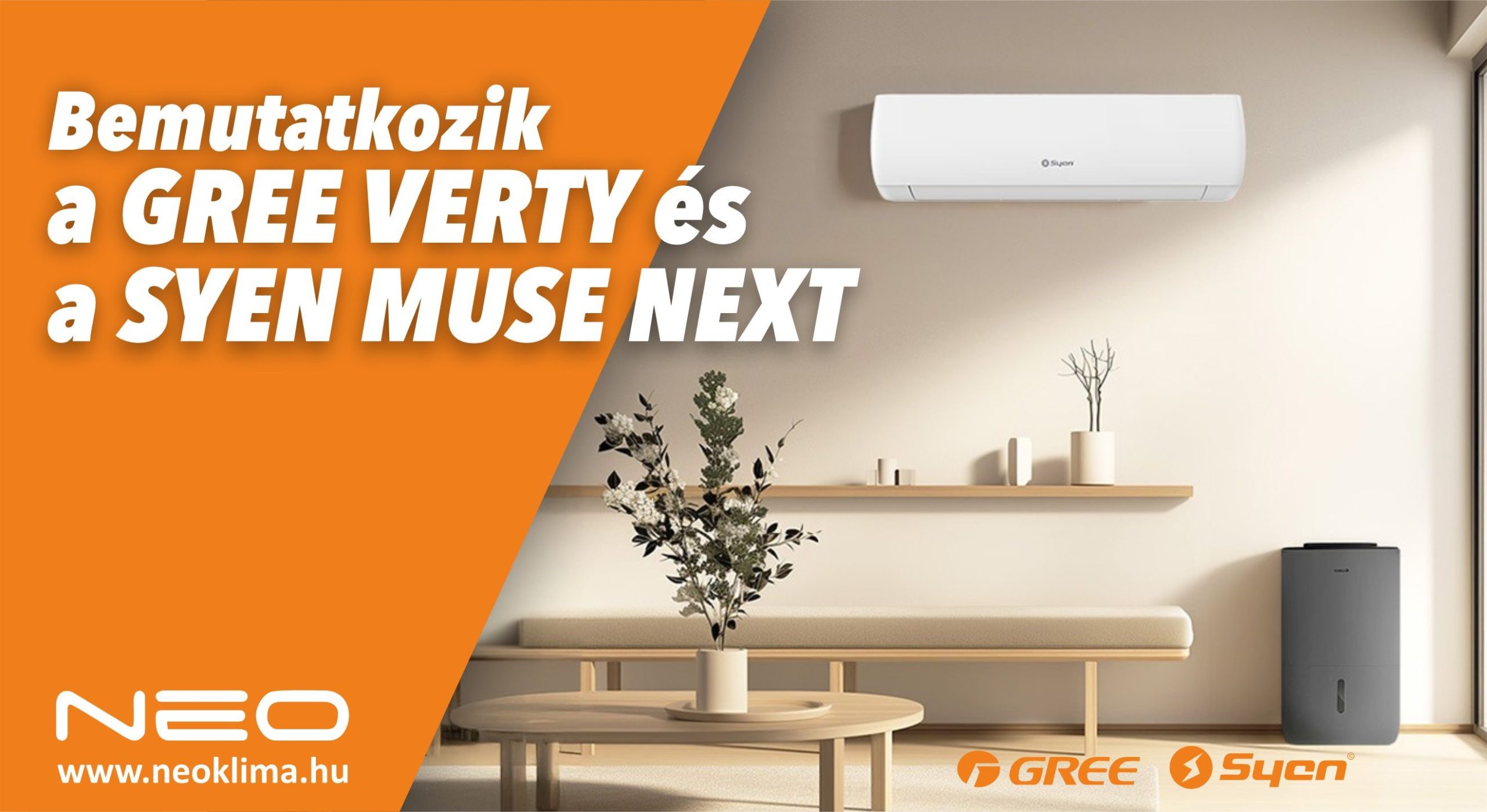 Bemutatkozik Gree Verty és Syen Muse Next - NeoKlíma
